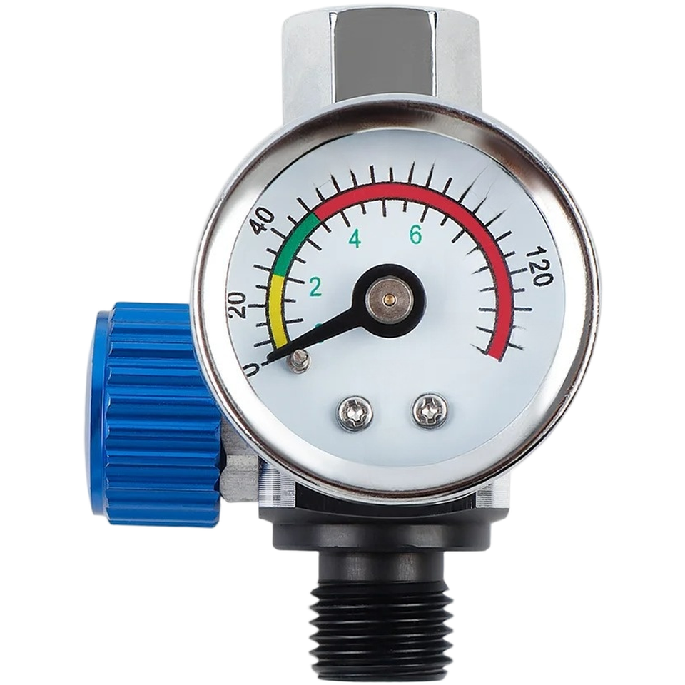 Pressure Regulator Gauge G1 4 for Spray Tool with Fine Tuning ...