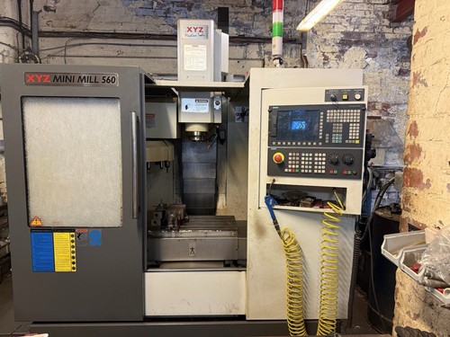 XYZ MINI MILL 560 4 Axis CNC Machining Center Siemens Control Year 2016 ...