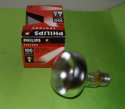 Philips Spotone Reflektorlampe R80 100W E27 ES 230V 25° (728) | eBay