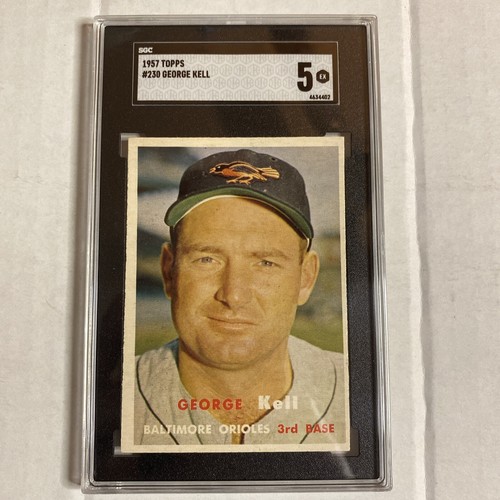 1957 Topps #230 George Kell SGC 5 PS | eBay
