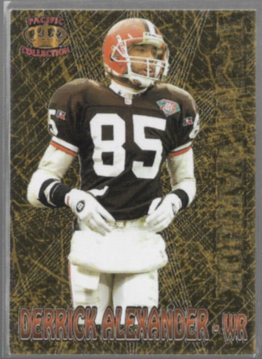 DERRICK ALEXANDER 1995 Pacific Gold Young Warrior Insert #4. BROWNS | eBay