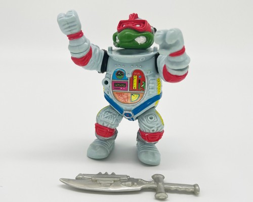 Teenage Mutant Ninja Turtles Raphael Space Cadet VTG TMNT Toy Action ...