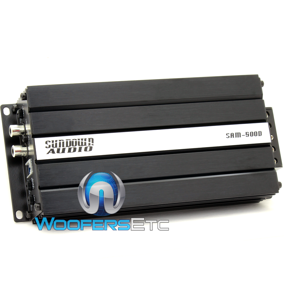 OPEN BOX SUNDOWN AUDIO SAM-500D 500W MONOBLOCK MICRO SUBWOOFERS BASS ...