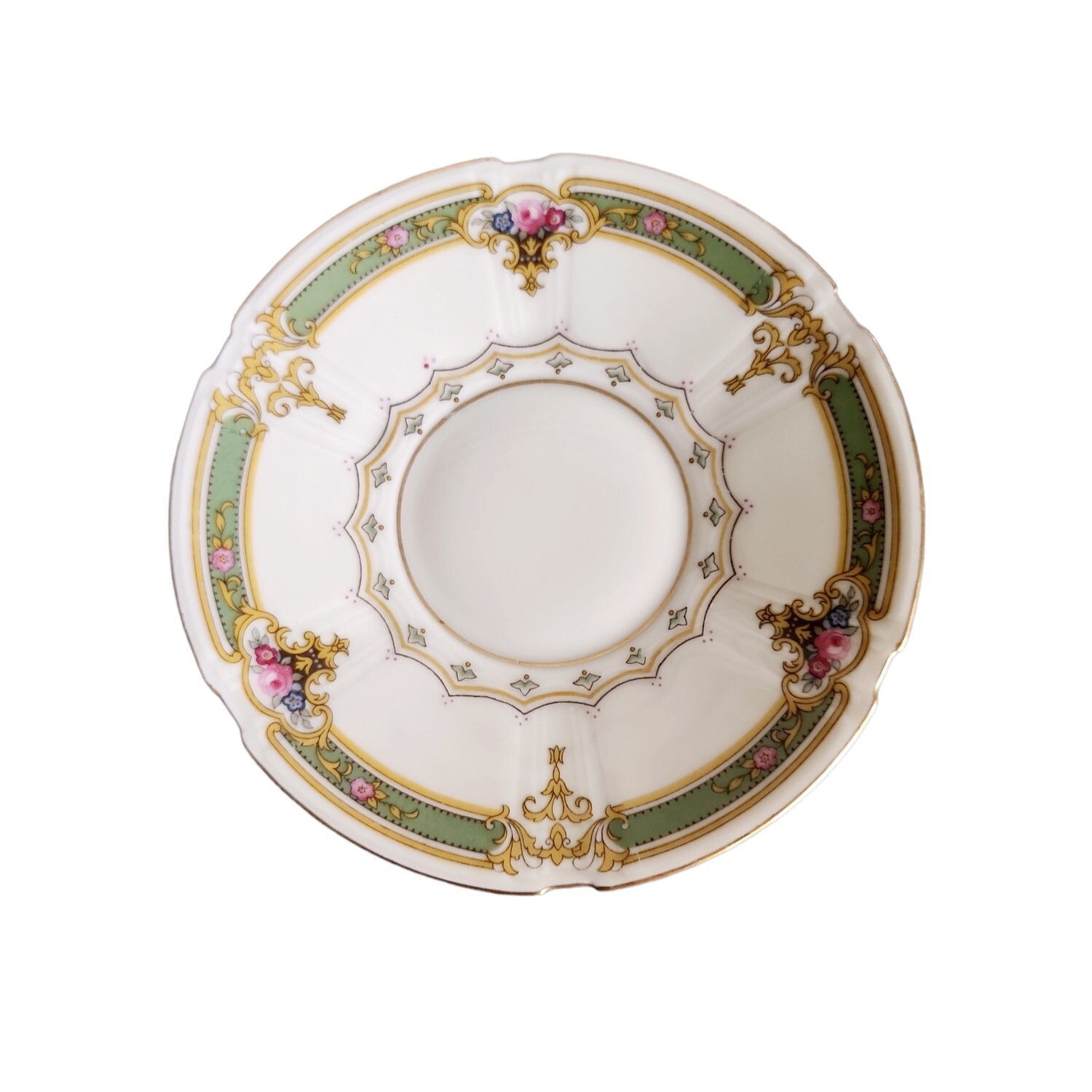 FUR 11 Furstenberg Old Knight-Hood China CUP & SAUCER SET Floral 1747 ...