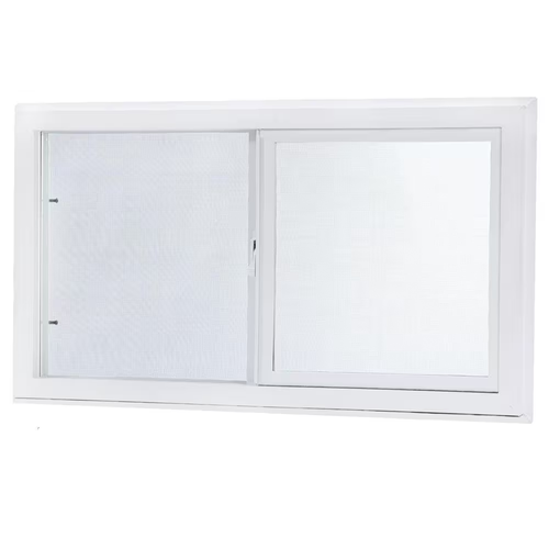 Sliding Vinyl Window W/ Screen Left-Hand Dual Pane, Choose SIZE ...