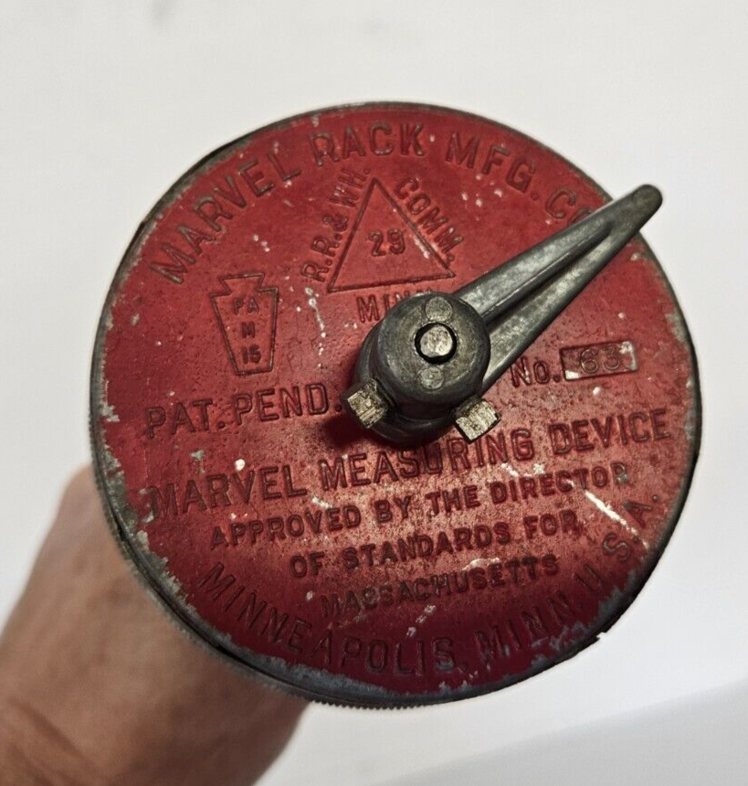 Vintage Marvel Rack MFG Minneapolis, MN Measuring Device | eBay