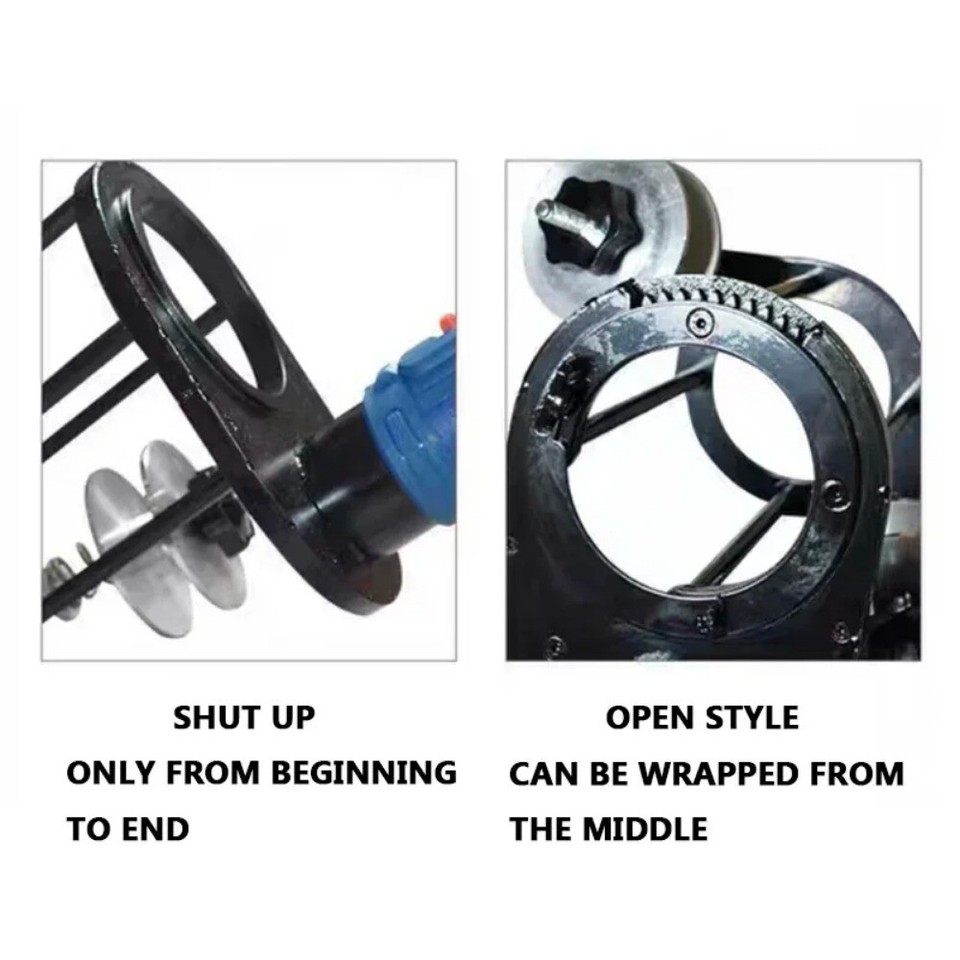 New Electric Automatic Cable Tie Winding Machine Automatic Winding Tape ...