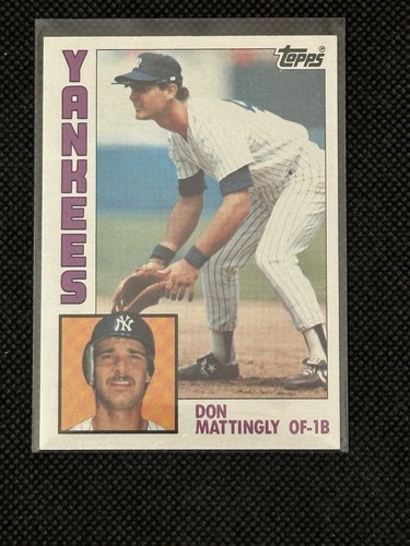 Don Mattingly Rookie Card 1984 Topps 8 New York Yankees RC | eBay