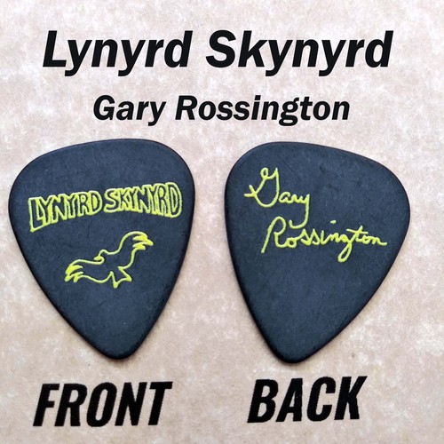 1 Lynyrd Skynyrd Classic rock Gary R novelty signature guitar pick (BG ...
