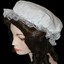 Colonial Mob Cap one size historical style maid hat costume TV prop ...