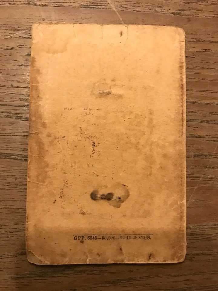 Palestine ID Card with Picture & Signature 1946 Haifa Jewish Judaica | eBay