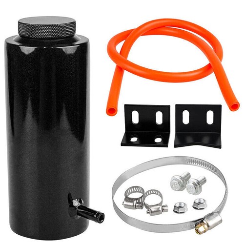 Universal Radiator Coolant Catch Tank Kit Overflow Reservoir Aluminum ...