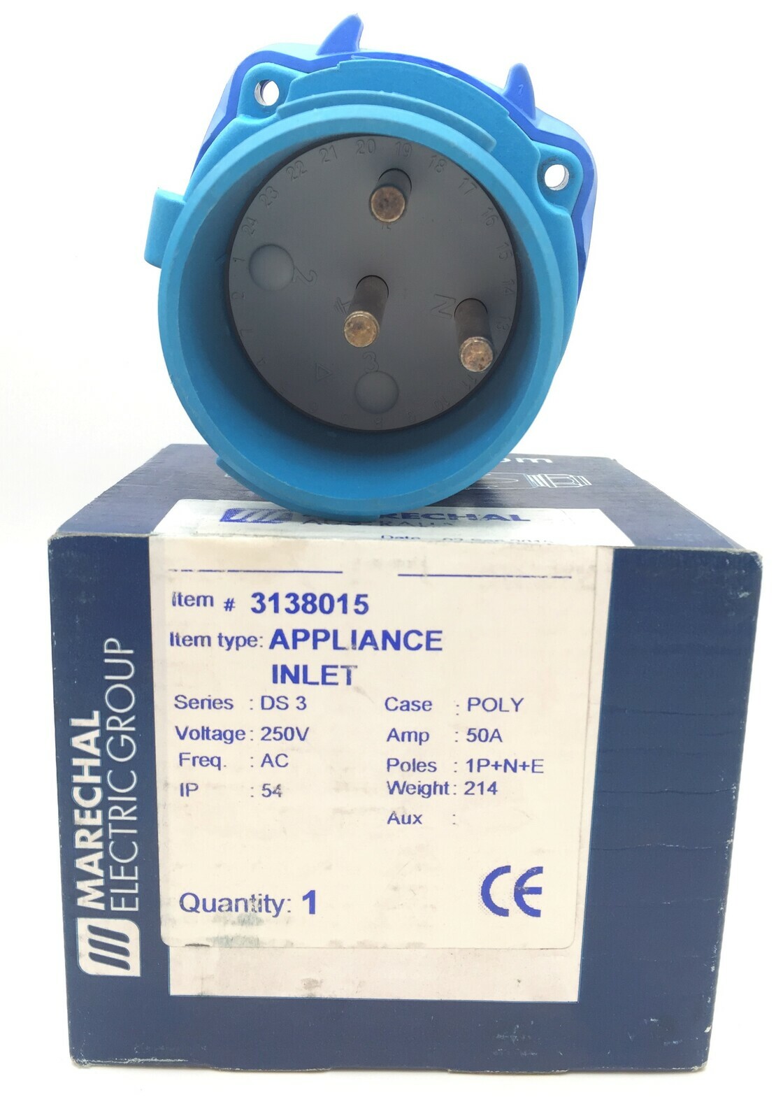 Marechal 3138015 50A Appliance Inlet & 513P0D30 313A013 DS3 Handle ...