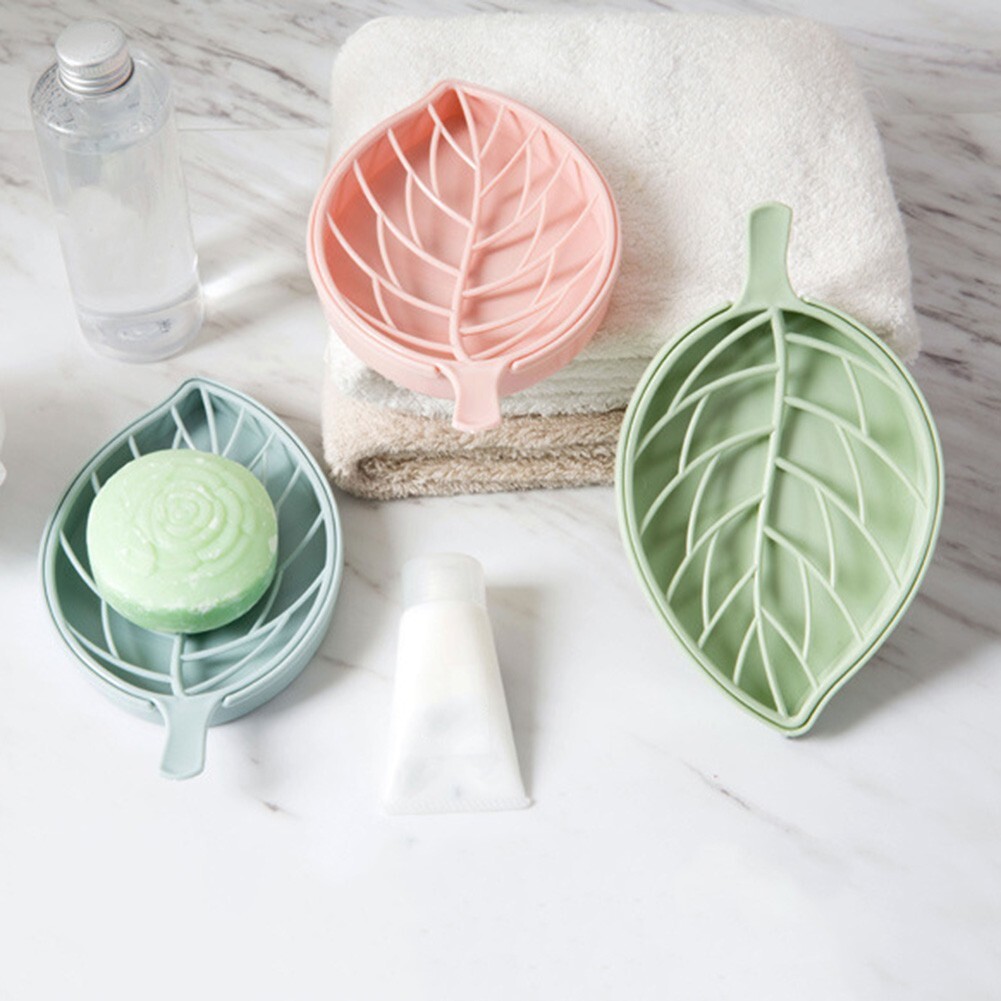 Soap Holder for Bathroom and Shower Minimalistic Design with Leaf Shape ...
