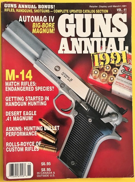 Guns Magazine 1990 Annual With Bonus Catalog Section for sale online | eBay