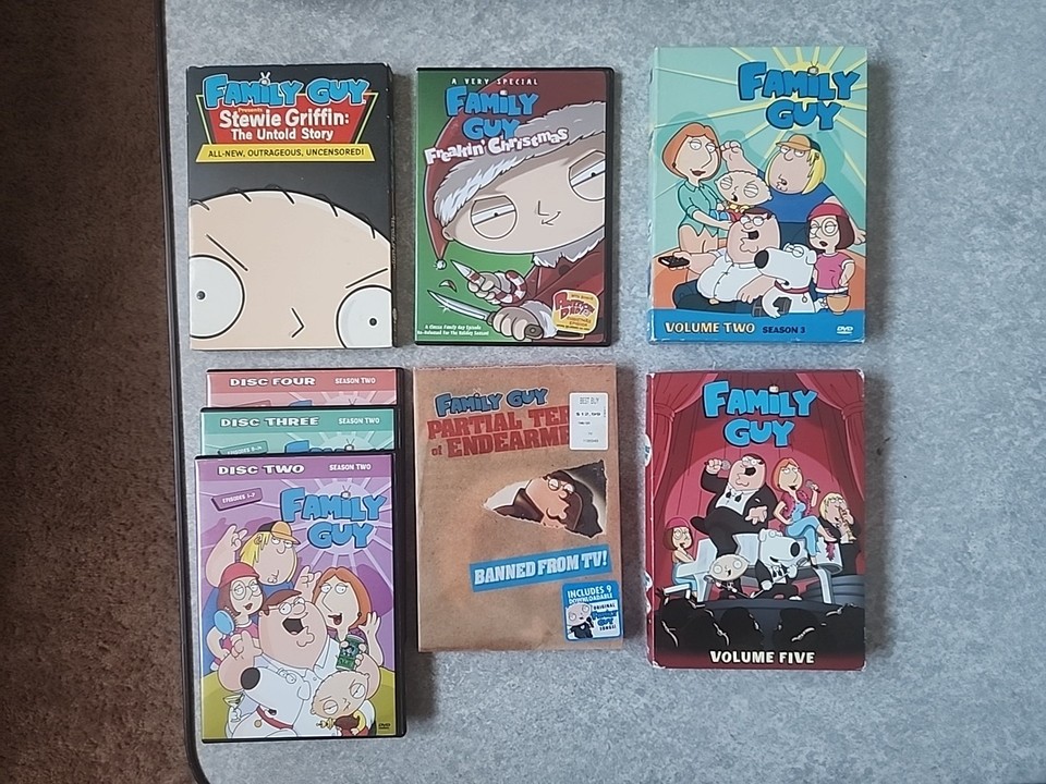 Lot Of Family Guy Dvds | eBay