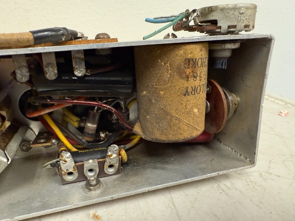 Vintage Homemade Tube Amplifier CB Radio Stereo Guitar Power Supply ...