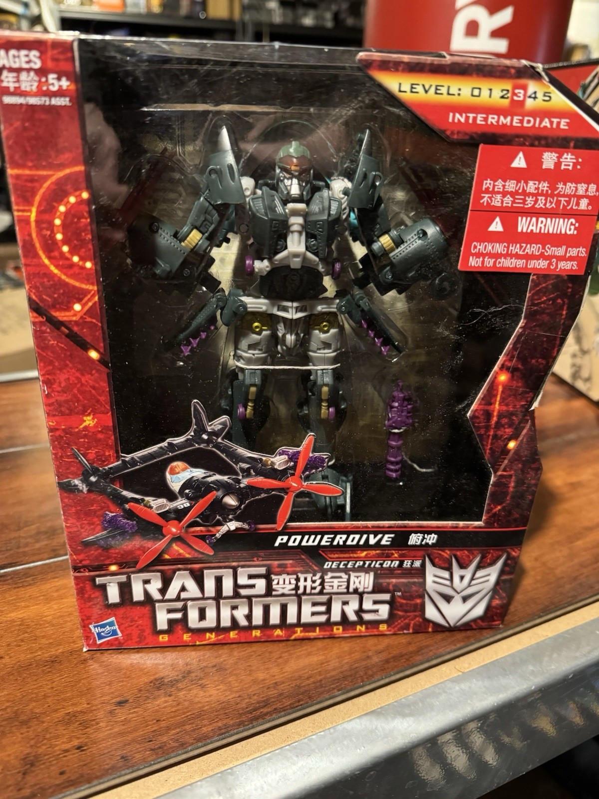 Hasbro Transformers GDO Generations Decepticon Powerdive