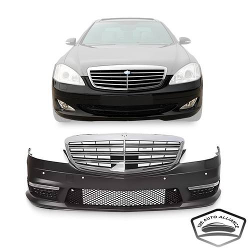 For 2007-2013 MERCEDES-BENZ W221 S63/S65 AMG-Style Bumper Kit W/Grille ...