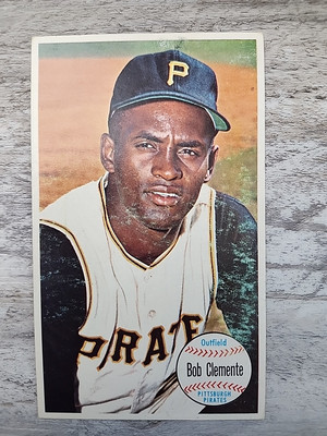 1964 Topps Giant Baseball Bob Clemente Pittsburgh Pirates Card #11 | eBay
