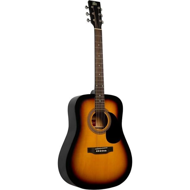 Rogue RA-90 Dreadnought Acoustic Guitar - Satin Sunburst for sale ...