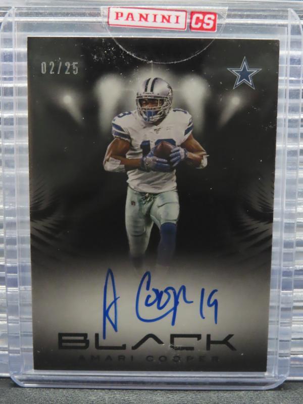 2020 Black Amari Cooper Bright Lights Autograph Auto #2/25 Cowboys | eBay