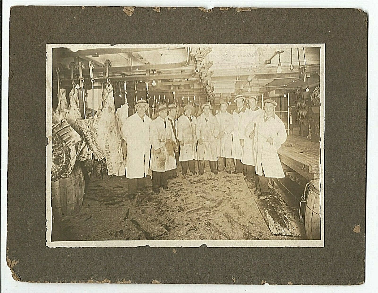 EARLY 1900'S DUBUQUE IOWA MEAT PACKING COMPANY PHOTO | eBay