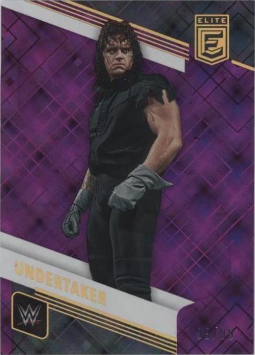 2023 Panini Donruss Elite WWE - Legends Undertaker #104 Purple /99 for sale online | eBay