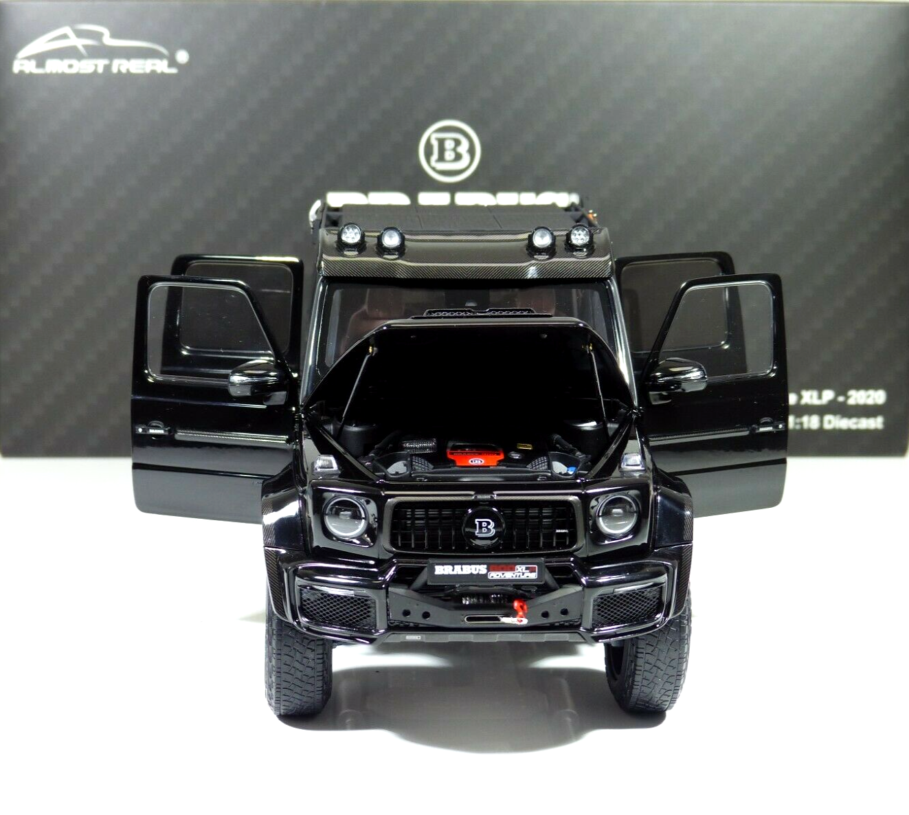 Mercedes-Benz Brabus G800 Xlp 4x4 Adventure 2020 Pick-Up Black 1:18 ...