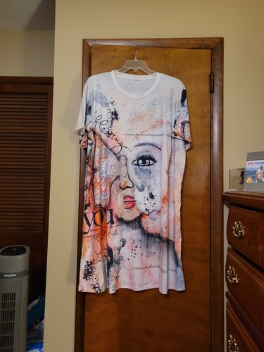 Pixie Lady Sz 3X Modern Knee Length Dress NWO T | eBay