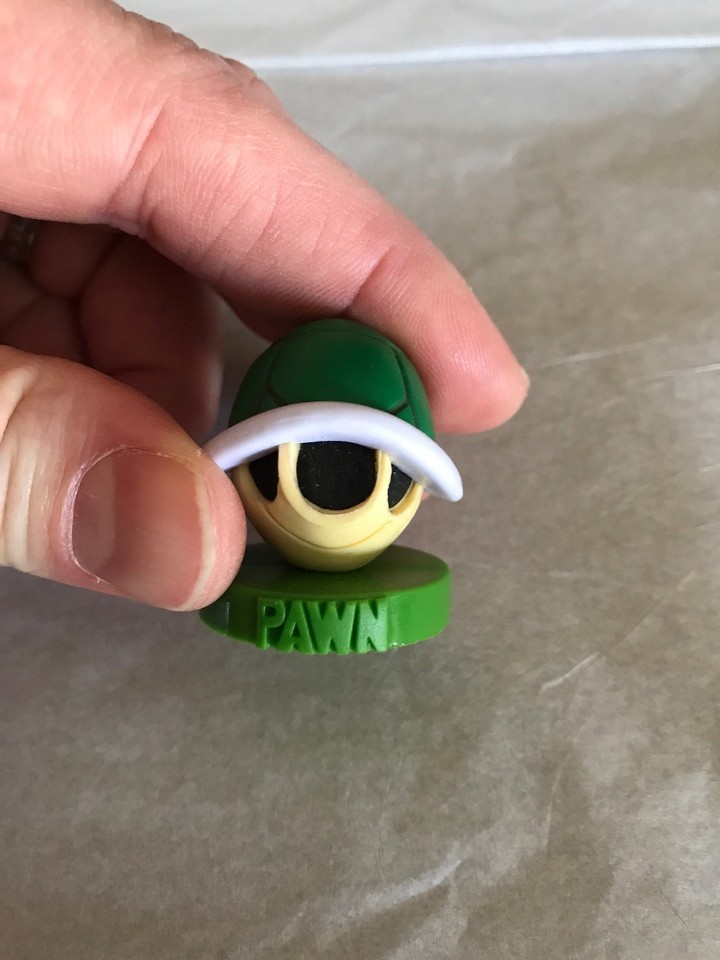 Super Mario Bros Chess Piece -Shell / Pawn - Used - 1 Piece Only | eBay