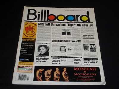 1998 AUGUST 22 BILLBOARD MAGAZINE - NICE MUSIC COVER TOP 100 CHARTS - O ...