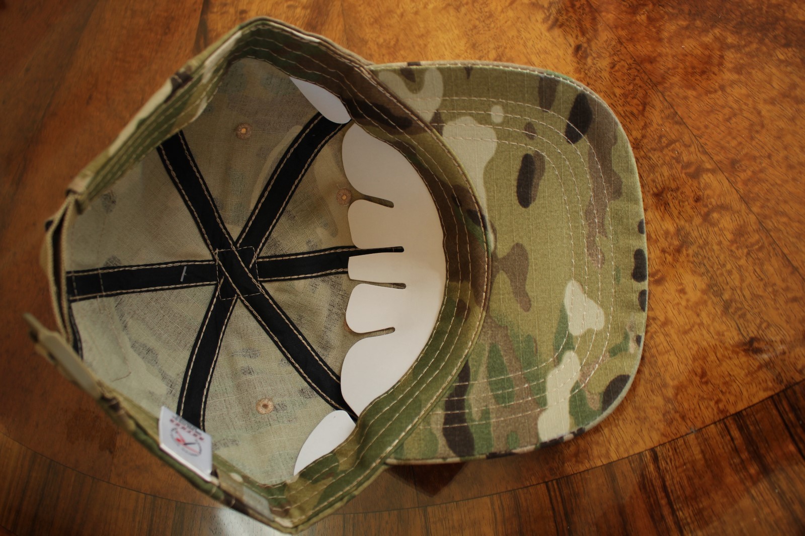 US ARMY GI MULTICAM OCP BDU E-7 SFC CAMOUFLAGE COMBAT BALLCAP BALL CAP ...