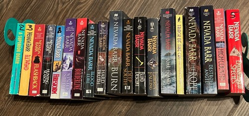 lot of 19 Nevada Barr books Anna Pigeon Mystery Series Paperbacks ...