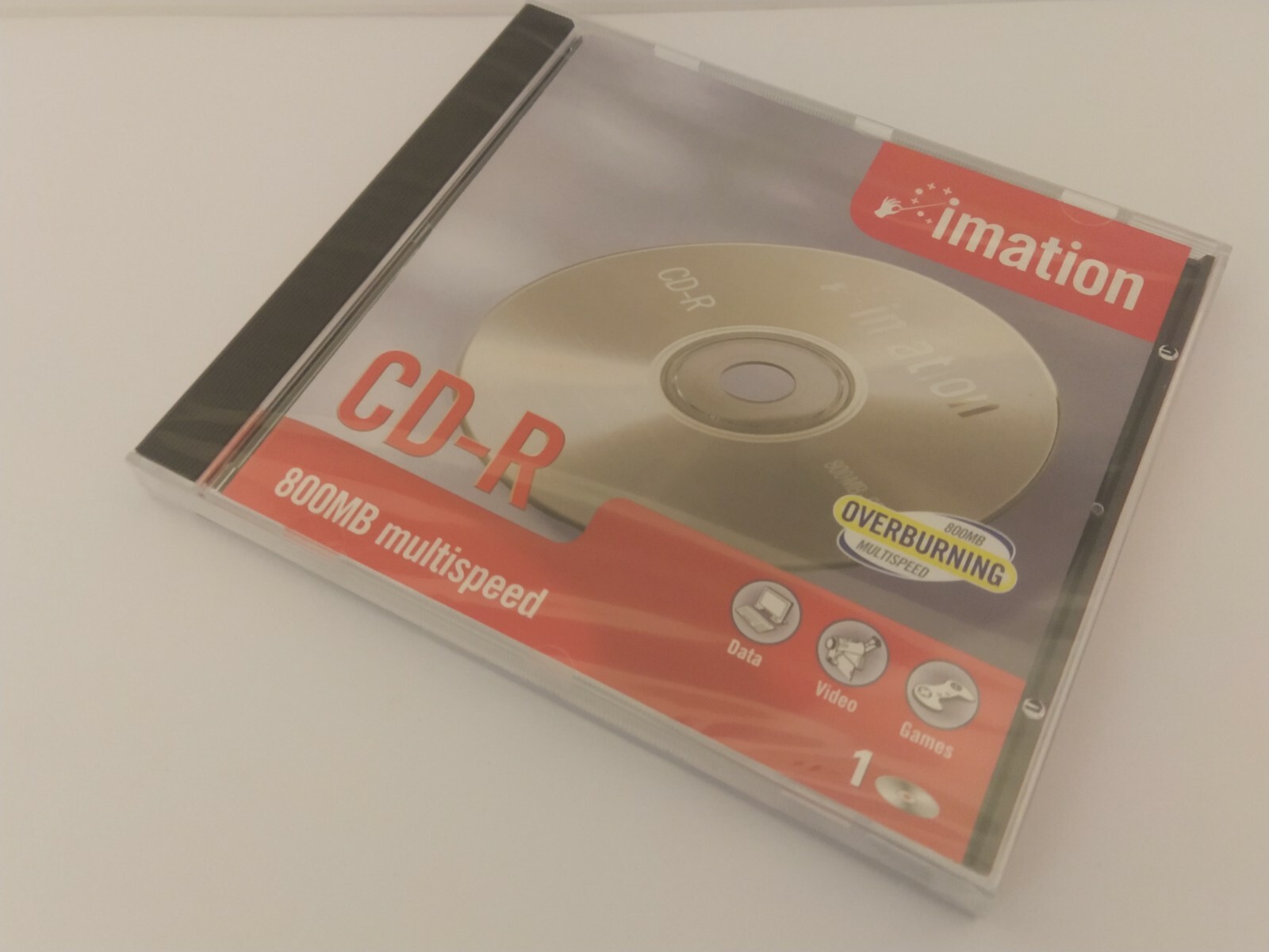 Imation CD-R 90 800MB / 90min / High Capacity Blank CDR DATA Disc NEW ...