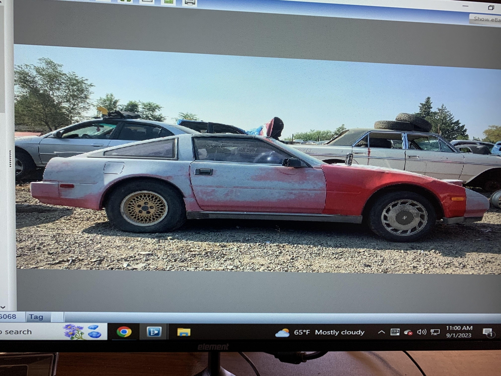 Nissan 300ZX 2DR 3.0L Turbo V6 Passengers RH Quarter Glass Window 1984 ...