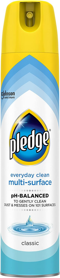Pledge Clean It Multisurface Polish Cleaner Classic 250Ml, Pack of 12 ...