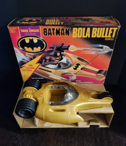 Bola Bullet Batman 1990 DARK KNIGHT COLLECTION DC Kenner Near Complete ...