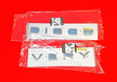 Neu Original Land Rover Discovery Heck Emblem Hinten komplett LR063644 ...
