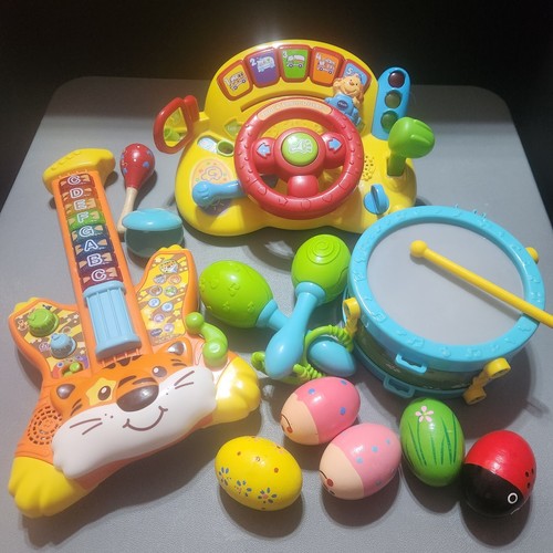 Vtech Zoo Jamz Tiger Rock Guitar, Little Virtuoso Rhythm Rockers, Turn ...