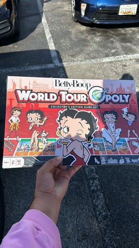 Monopoly: Betty Boop World Tour-O-Poly Collector's Edition Board Game ...