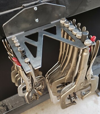 Vise Grip Storage Rack Vice Holder - Wall mount - 6SP and 11R - Made in ...