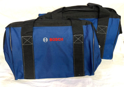 (2) Bosch Tool Bags 15” x 9”x 11” Medium Tool Bags Only (New From Kit ...