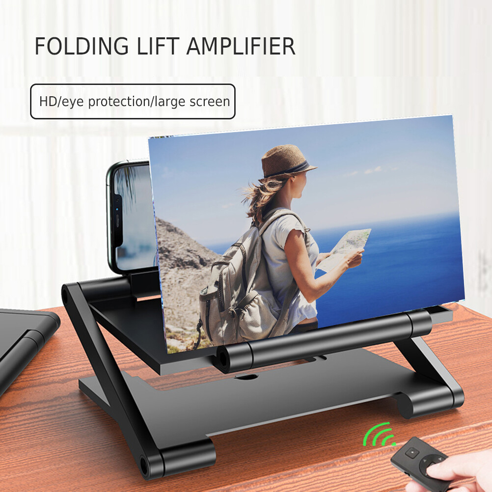 Foldable Screen Magnifier 3D HD Mobile Phone Magnifier Screen Enlarger ...