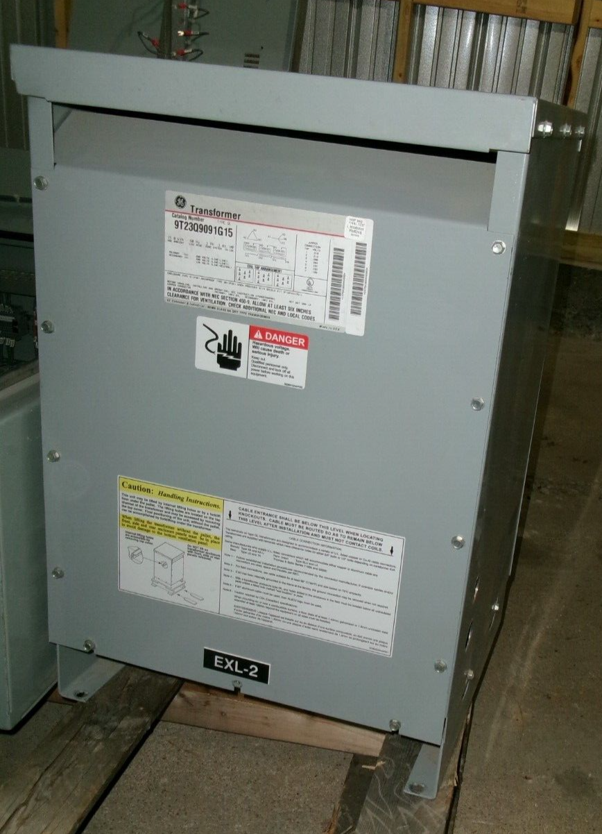 GE TRANSFORMER QL 9T23Q9091G15 15KVA 208V 60HZ (LD) | eBay