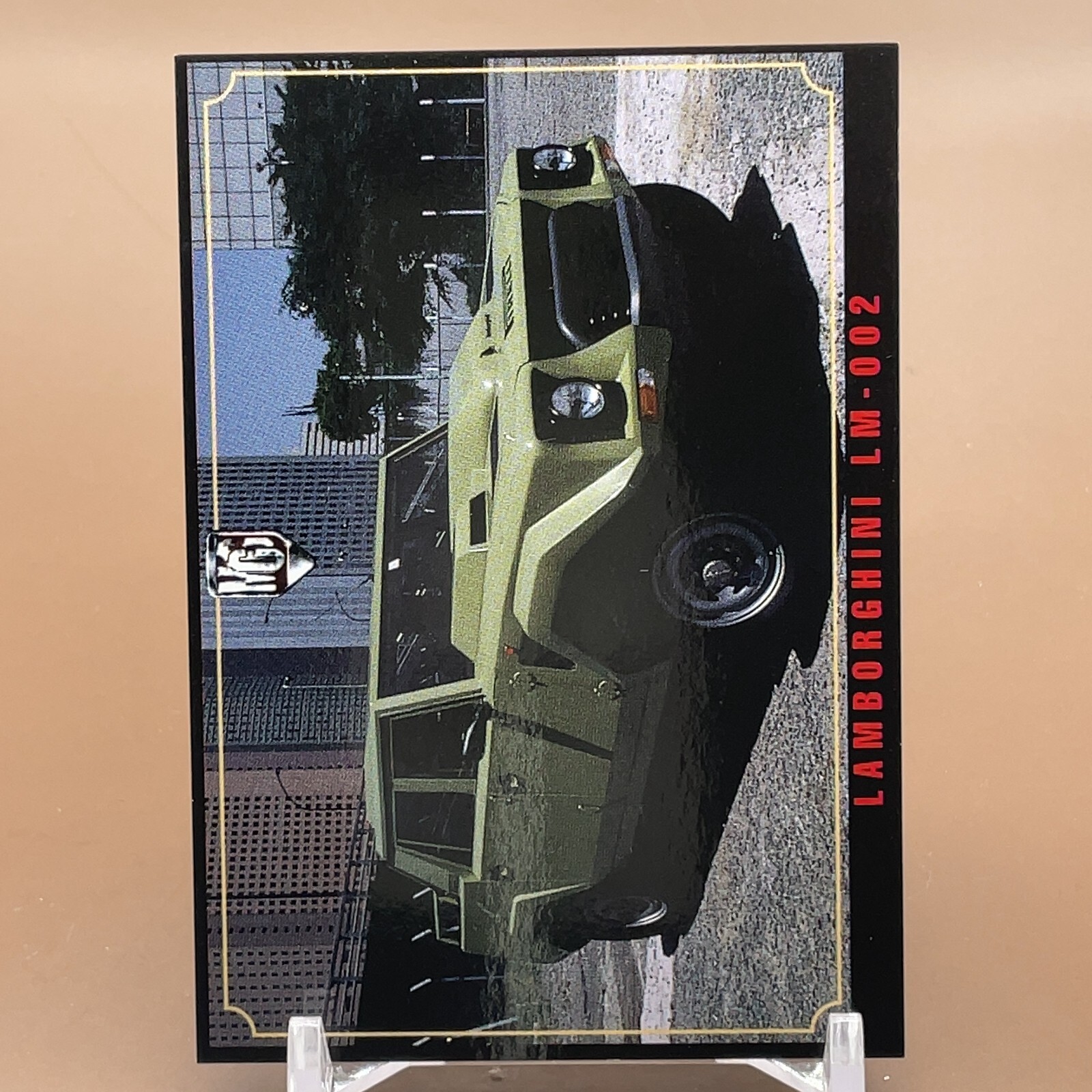 Lamborghini LM-002 No.098 Motor Car Card Tsukuda Original Made in Japan ...