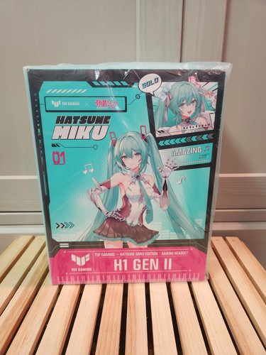 IN HAND ASUS x Hatsune Miku TUF Gaming H1 Gen II Wired 7.1 Surround ...
