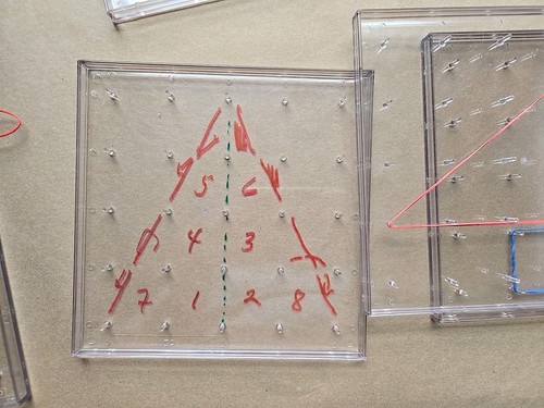 Lot of 15 Standard Geoboards Class Set Math Learning Center #G15C ...
