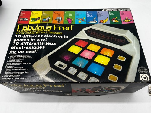 Fabulous Fred Vintage 1980's Ultimate Electronic Game Mego Toys | eBay