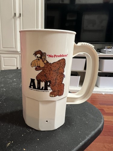 Vintage 1987 Super Mug ALF No Problem Plastic Mug Cup | eBay